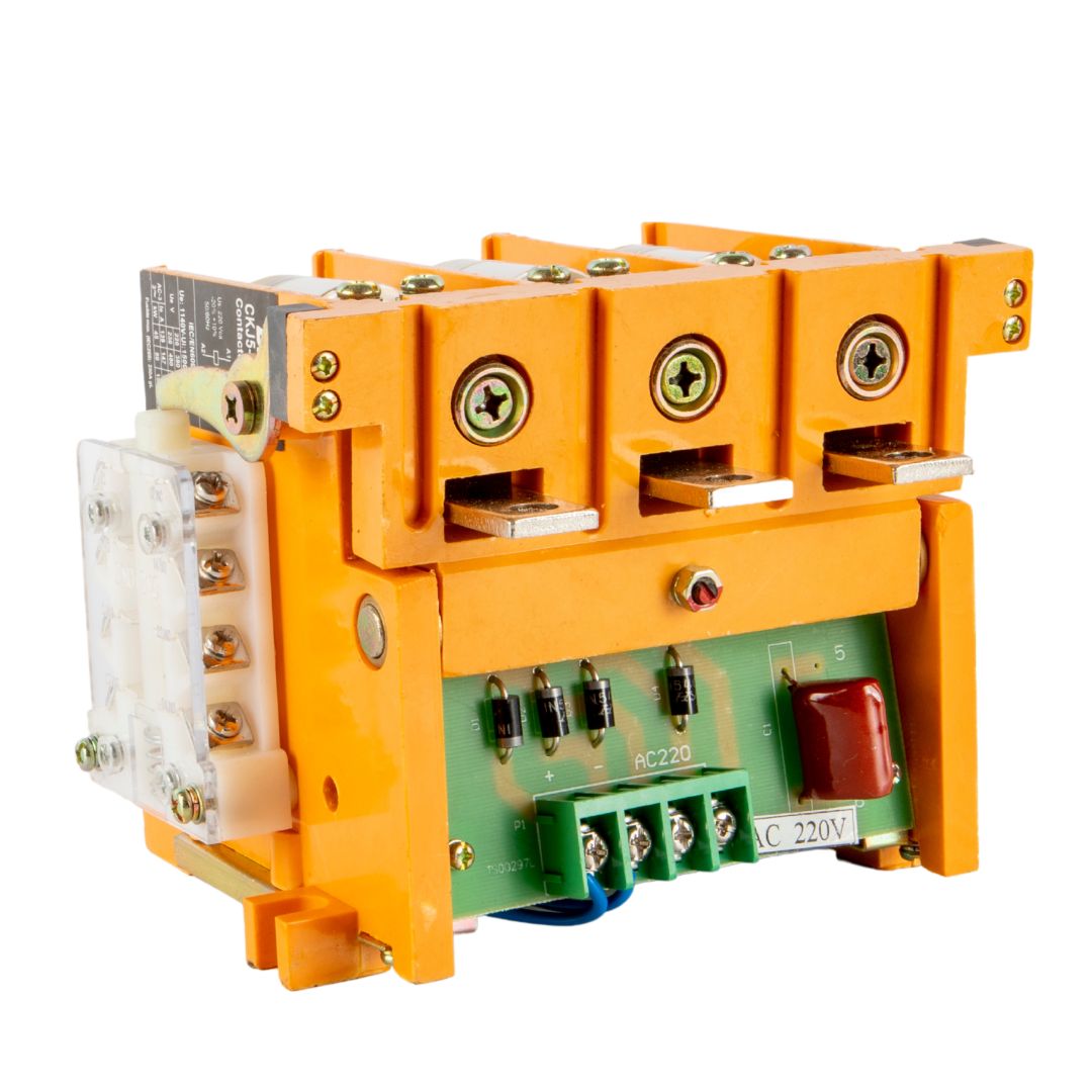Contactor en vacio 3P, AC3 160A. 1100Vca. Bob. 220Vca.